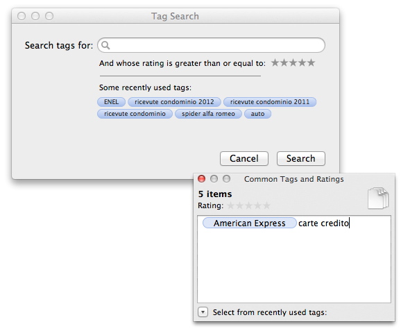 Indispensabili: Tagit (freeware) : SPIDER-MAC