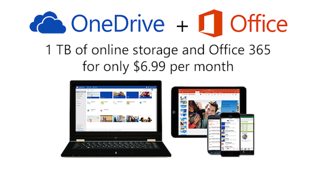 Microsoft OneDrive: 15GB gratis di spazio cloud per tutti, 1TB per gli abbonati Office 365 ...