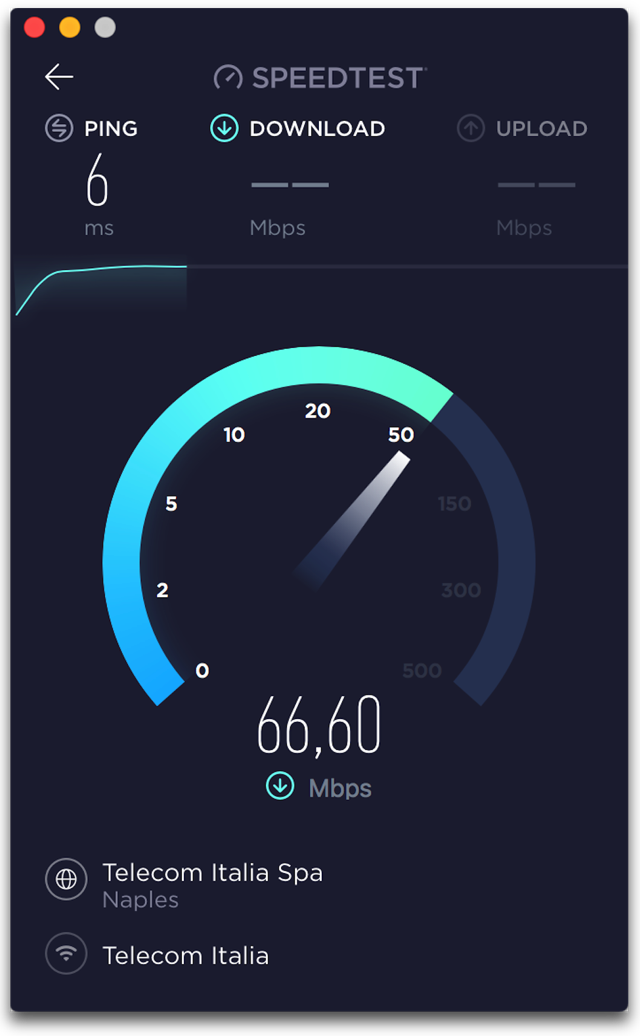 Recensione: Speedtest per Mac misura con precisone la velocità della ...