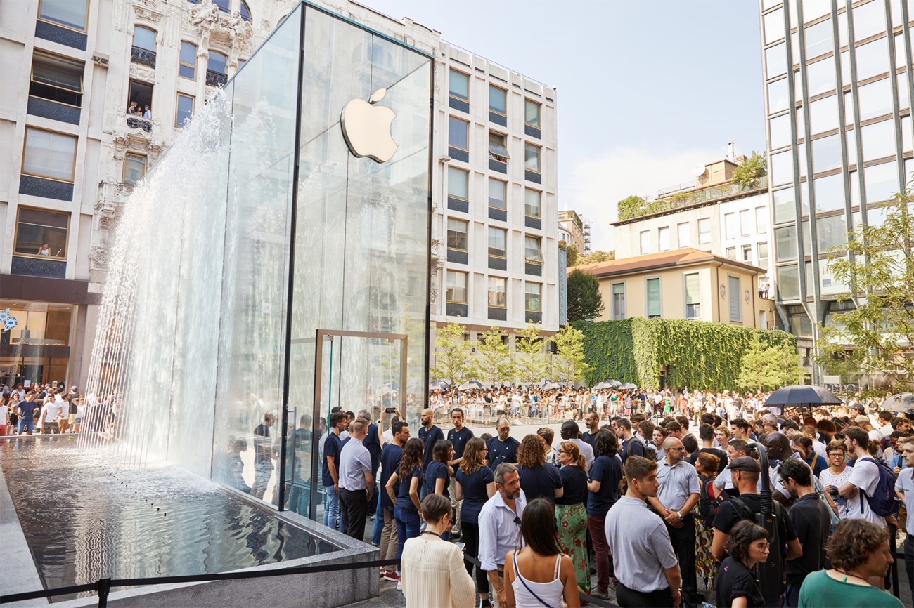 Apple Store Piazza Liberty Milano: il foto racconto dell’inaugurazione ...