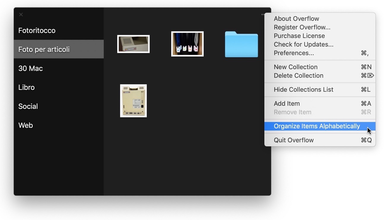 Recensione: Overflow 3, dock, launcher e Spotlight per Mac tutto in uno ...